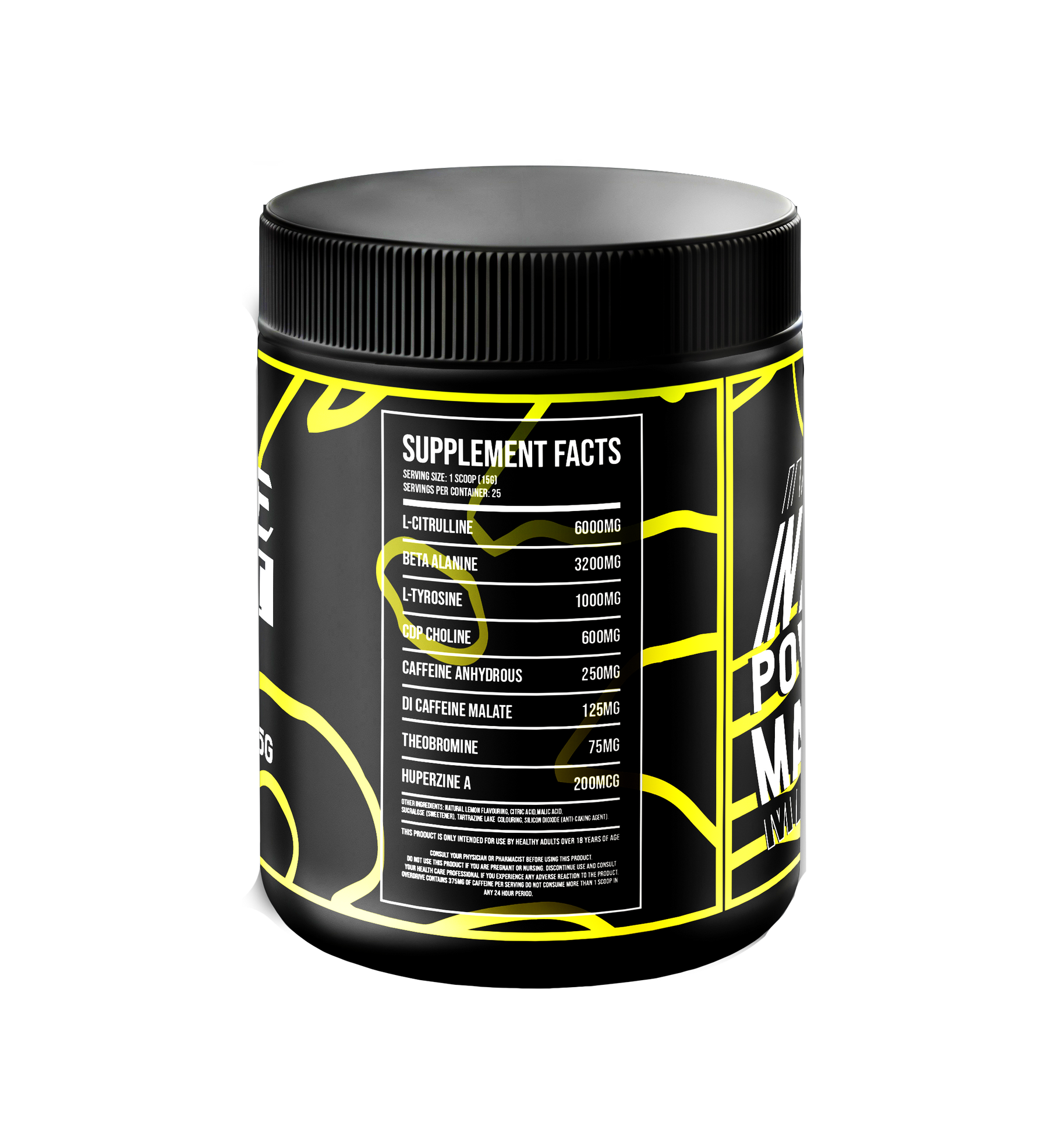 Overdrive Pre Workout – Boost Focus, Strength & Pumps – OVERDRIVE